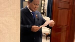 ¡Haru! Prabowo recibe una carta especial de un estudiante de secundaria ...