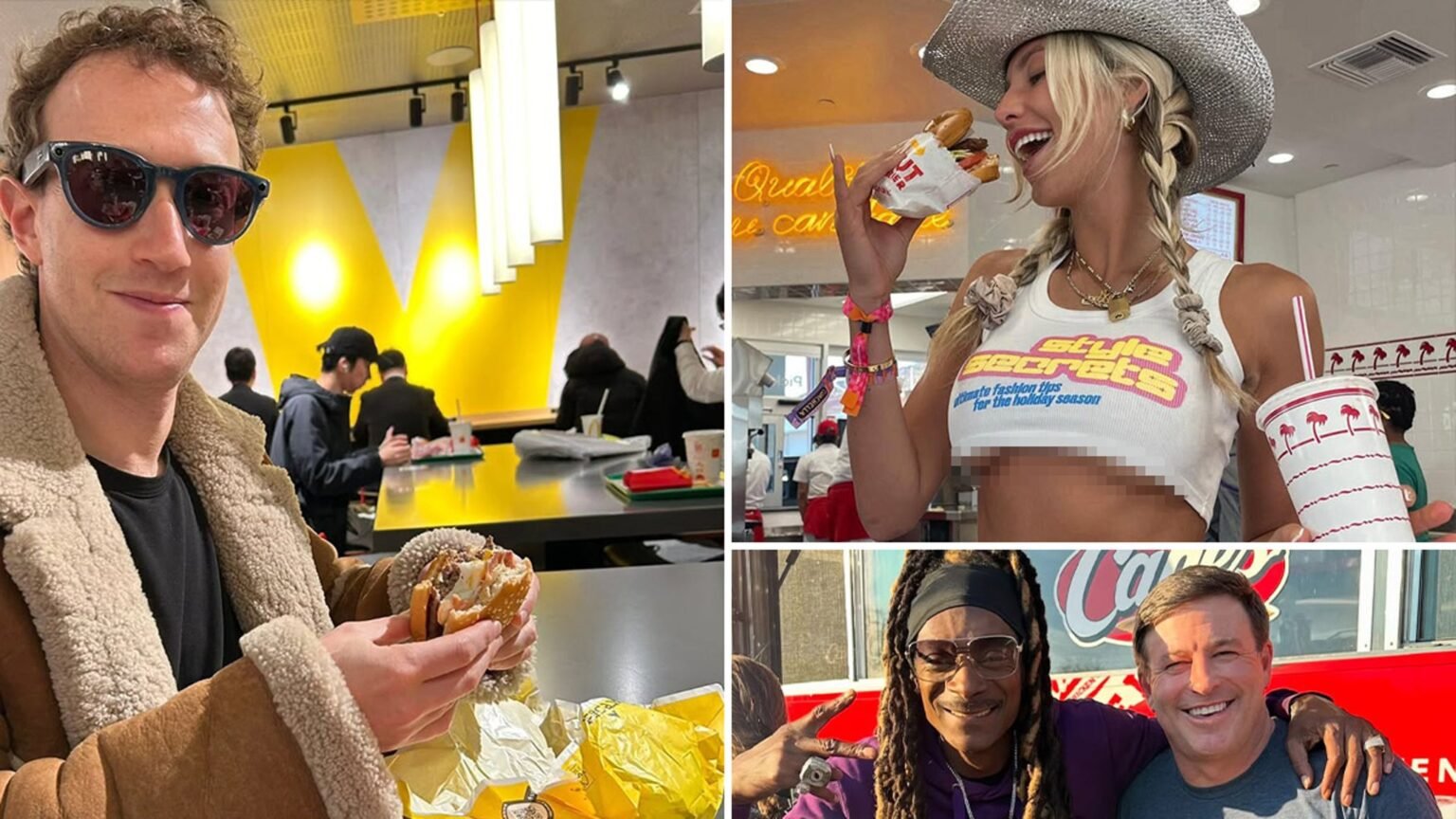 Famosos adictos a la comida rápida… ¡Feliz día de la comida rápida ...